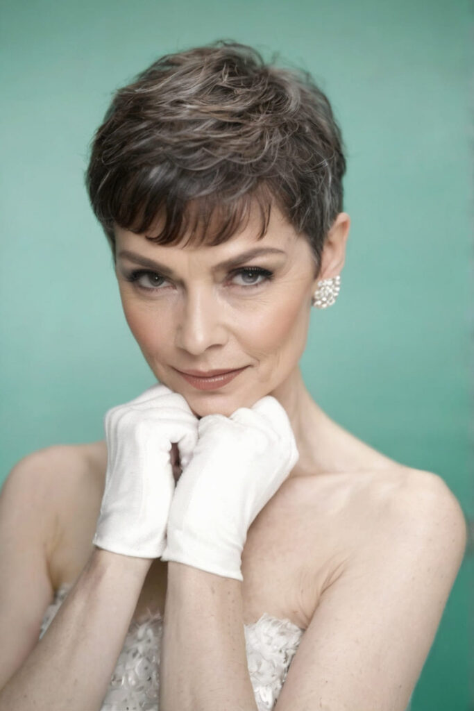 30 Chic Pixie Haircuts For Older Women: Embrace Your Hair's Natural Beauty