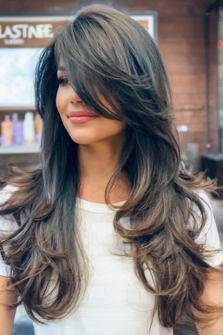 Step into Spring with a Fresh Butterfly Haircut for Long Hair