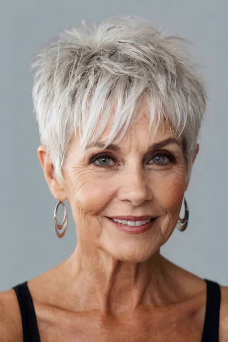 30 Chic Pixie Haircuts For Older Women: Embrace Your Hair's Natural Beauty