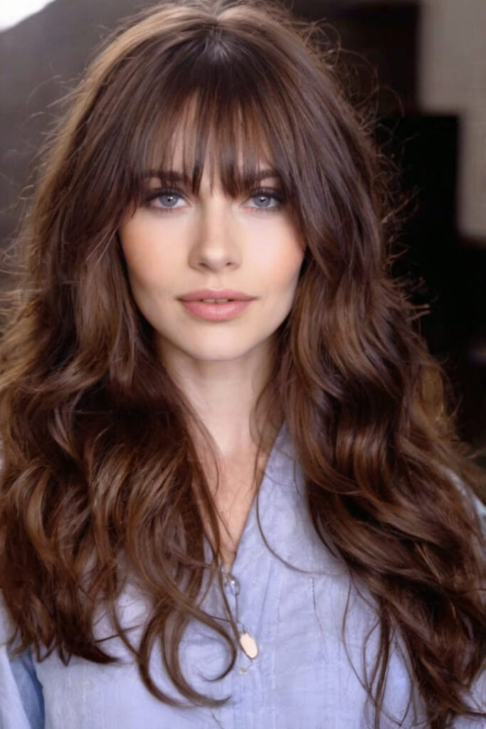 The Ultimate Guide to Chic Shoulder Length Haircuts with Bangs for ...