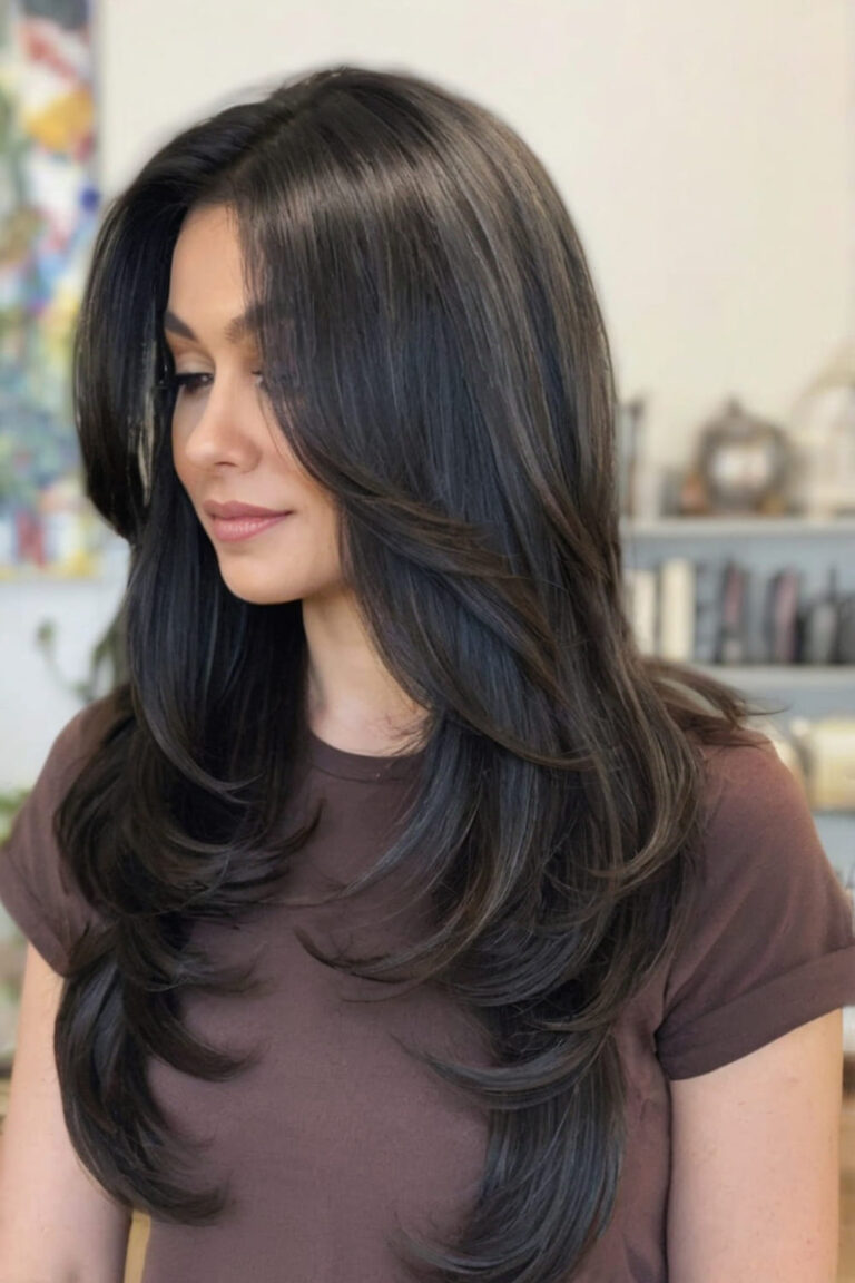 Step into Spring with a Fresh Butterfly Haircut for Long Hair