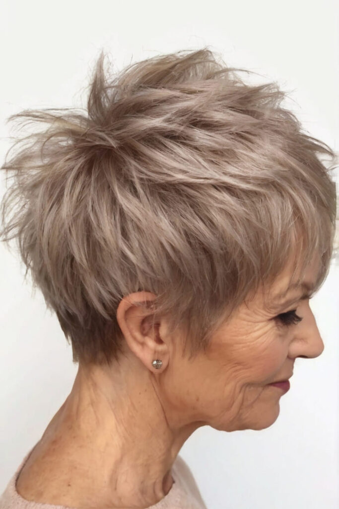 30 Chic Pixie Haircuts For Older Women: Embrace Your Hair's Natural Beauty