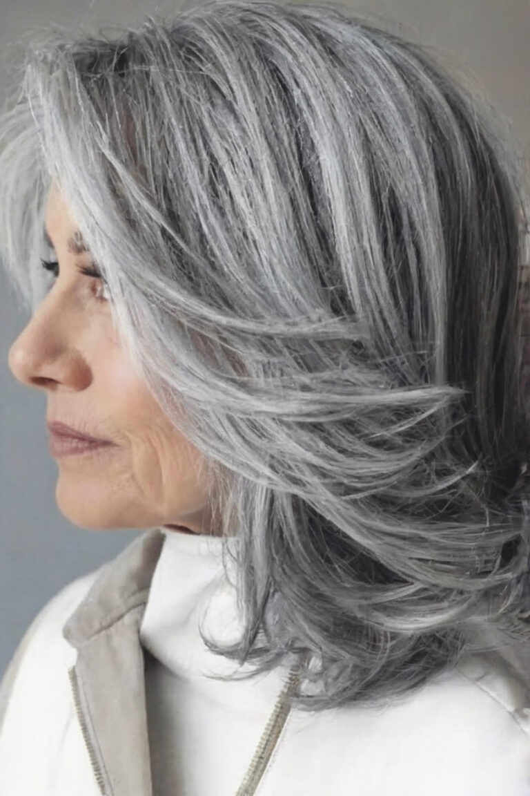 Timeless Elegance: 35 Stunning Gray Hairstyles for Women Over 50