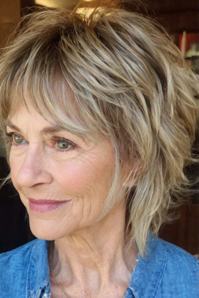 Effortless Chic: 19 Short Layered Hair For Older Women to Elevate Your Look