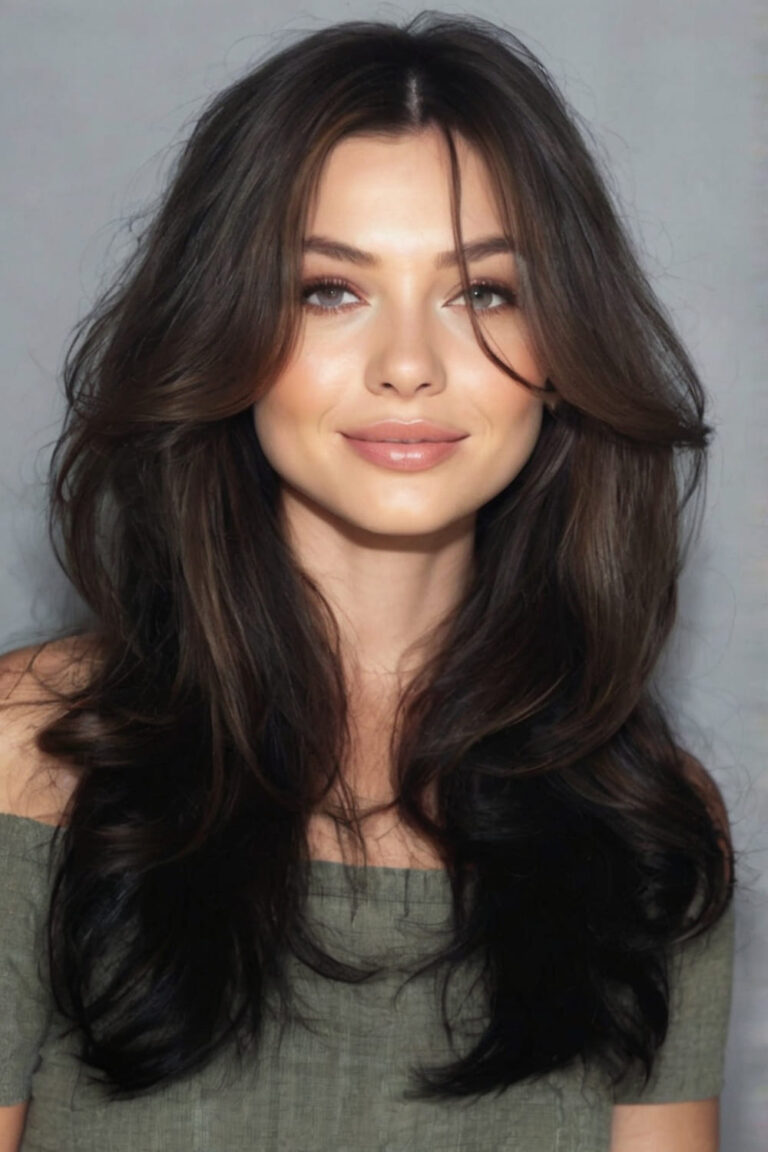 Step into Spring with a Fresh Butterfly Haircut for Long Hair