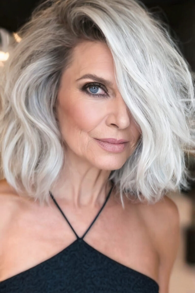 Timeless Elegance: 35 Stunning Gray Hairstyles for Women Over 50