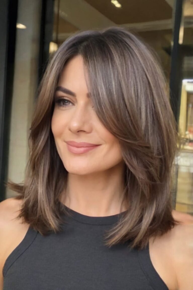 20 Face-Framing Layer Ideas to Transform Your Medium Haircut