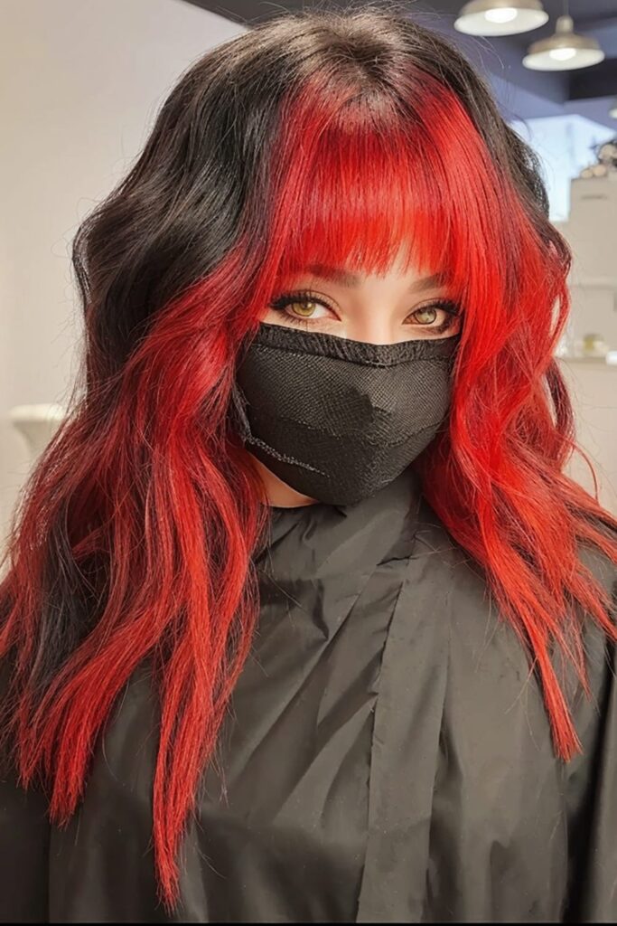 Chop It Like It's Hot: 20 Wolf Cut with Bangs Ideas to Refresh Your Look!