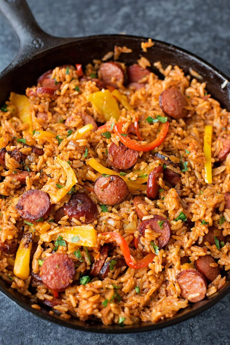 One-Pot Smoked Sausage and Rice Recipe: A Flavor-Packed Meal in 30 Minutes!