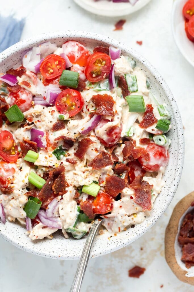 Perfect for Any Season: The Ultimate BLT Chicken Salad Recipe You Need to Try!