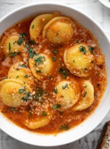 One Pot Ravioli Soup: A Hearty Recipe That Will Change Dinner Forever!